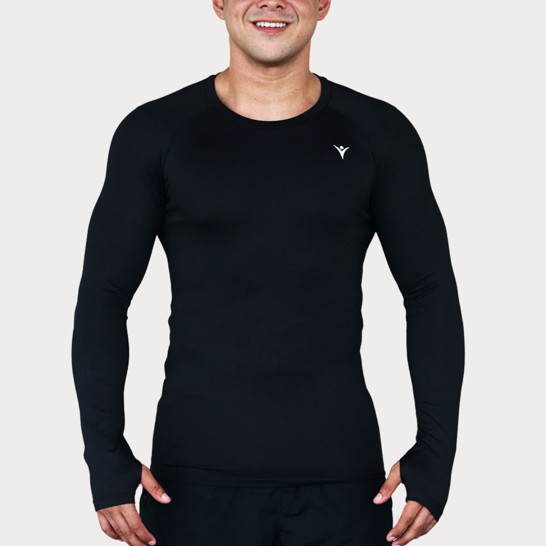 Men's Compression Long Sleeve Tee | Outperformer – Outperformer Activewear